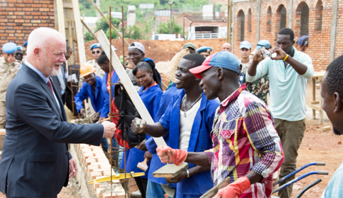Le Président de l’Assemblée générale des Nations Unies à Bangui pour ... Le Président de l’Assemblée générale des Nations Unies à Bangui pour ...