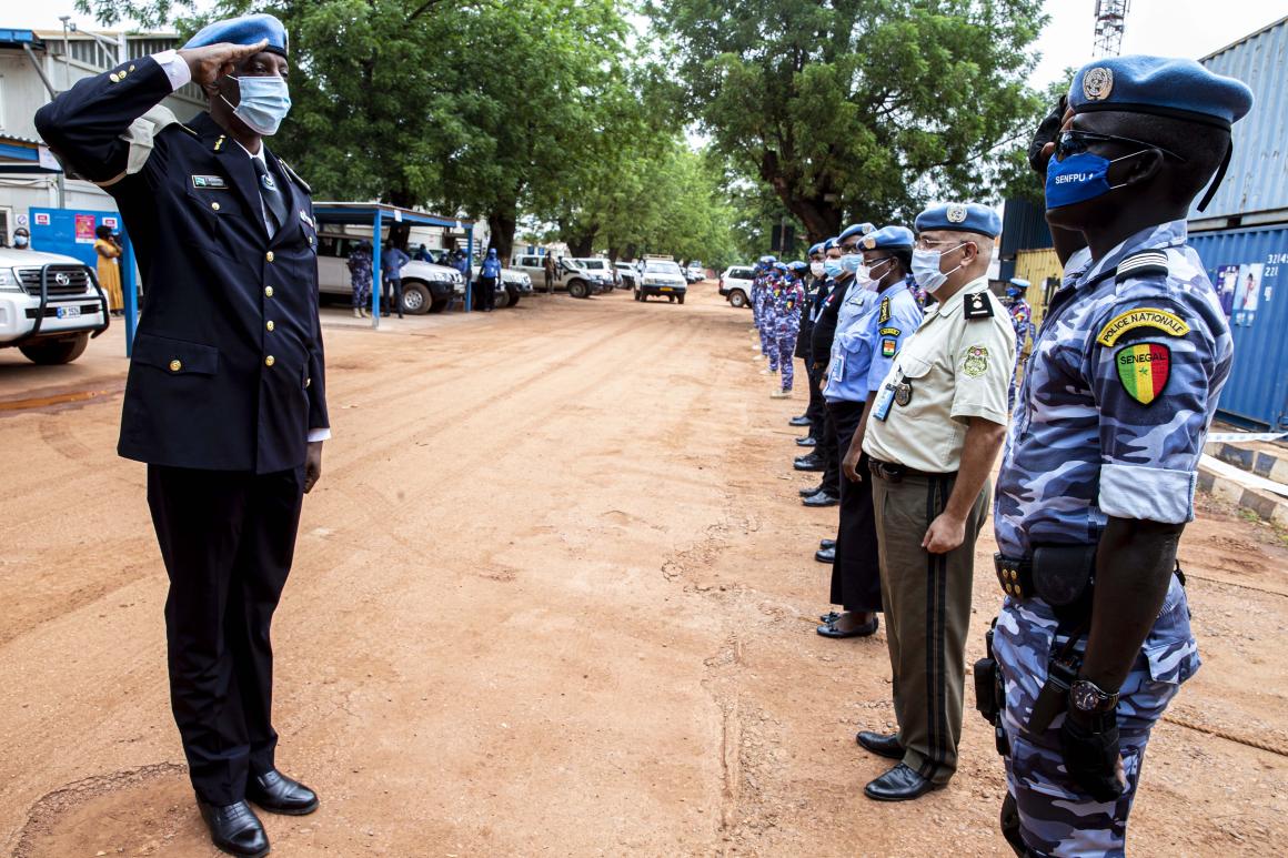 Prise de fonction du nouveau Chef de la Police des Nations Unies en RCA ...